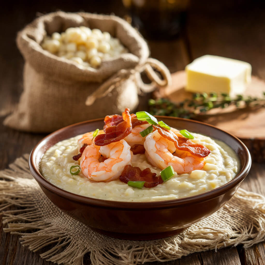 Pioneer White Corn Grits - Early Bird Farm & Mill